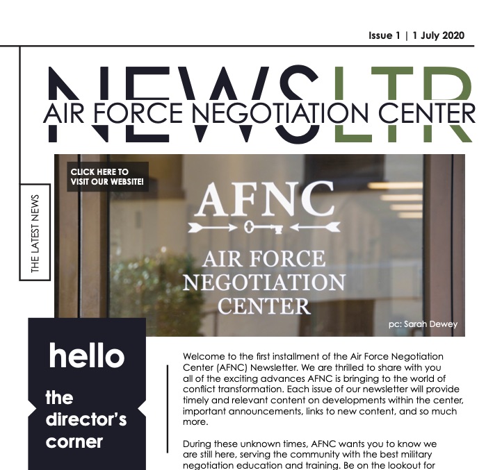 Air University (AU) > AFNC > Stay Connected